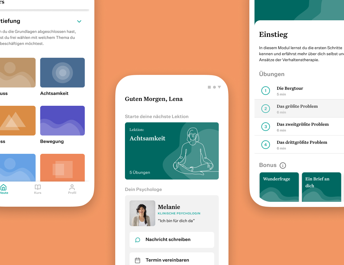 Selfapy’s new Mobile App